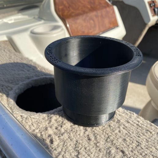 🛥️ Boat Cup Holder・ STL File for 3D printing・Cults