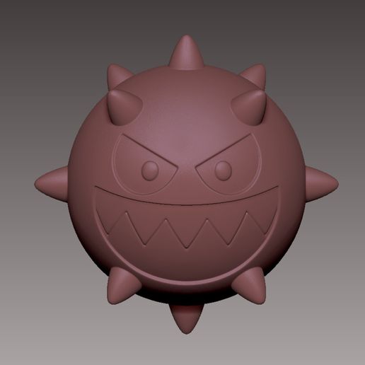 😈 Spiky Devil Ball・ STL File for 3D printing・Cults