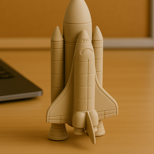 3d printed space shuttle