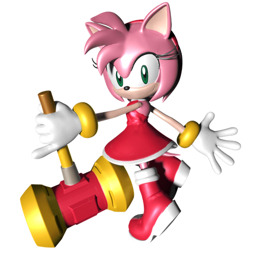 Archivo 3D Amy rose sonic x 🌹 ・Modelo para descargar e imprimir en 3D・Cults