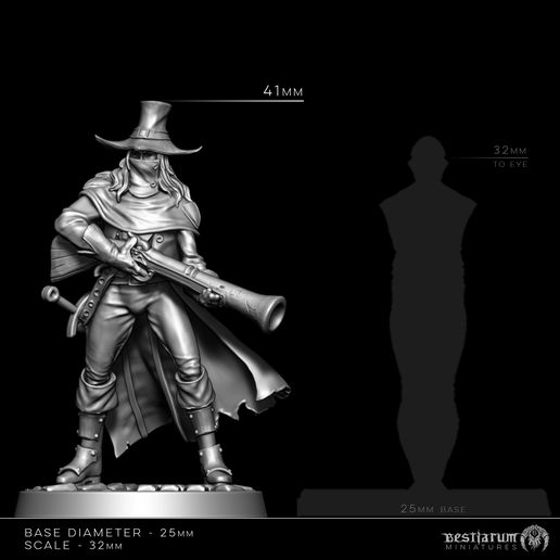 🧙‍♀️ Witch Hunters・ 3D File for 3D printing・Cults
