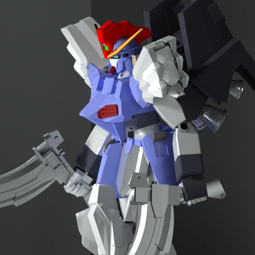 🤖 Gundam sandrock custom endlesswalts・ DWG File for 3D printing and CNC ...