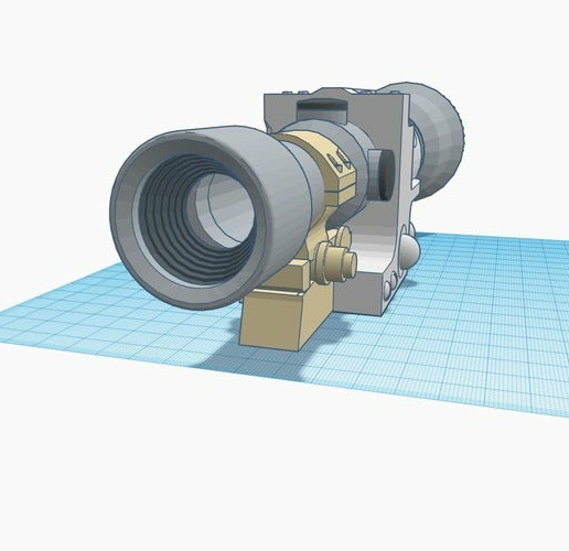 DLT-19X Scope (SW-BF)・Free STL File for ・Cults