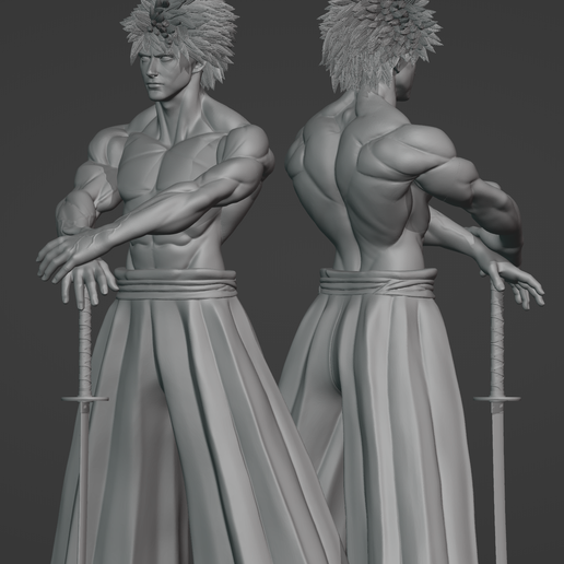 🗡️ Samurai Warrior・ STL File for 3D printing・Cults