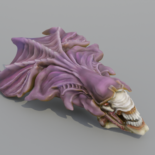 👽 Xenomorph alien Queen head for Tyranid warrior conversion・Free STL ...