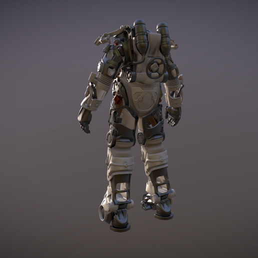 🖼️ Fallout Power Armor Frame・ 3D File for 3D printing・Cults