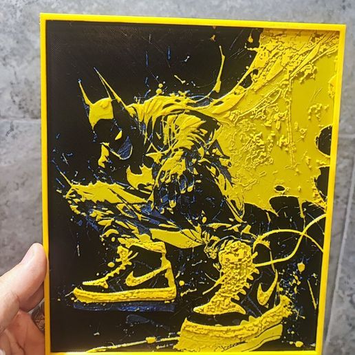 STL file Batman Nike 🎬 (3MF)・3D printing design to download・Cults