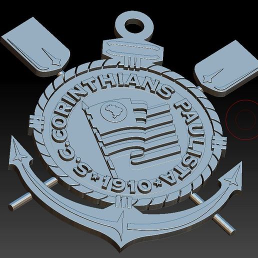 🛡️ Corinthians shield・ OBJ File for 3D printing・Cults