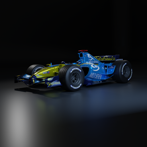 🎨 RENAULT R25・ OBJ File for ・Cults