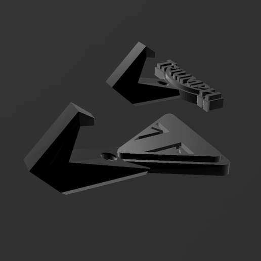 Free STL file Pack de 2 ganchos para perchero Triumph 🧥 ・Template to ...