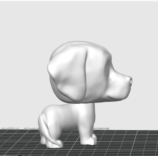 STL file Dog Funko Beagle without eyes 🐕 ・3D print object to download・Cults