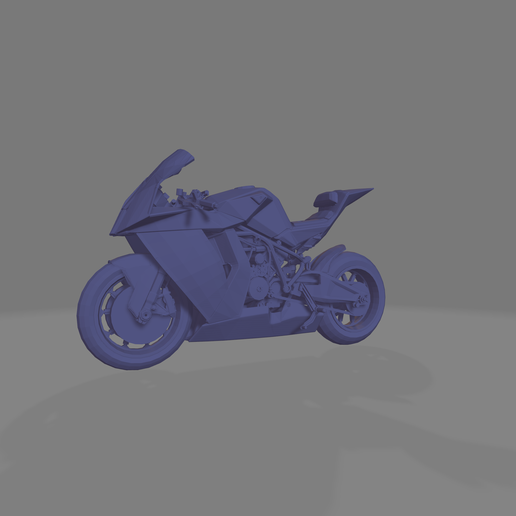 STL file KTM RC8 1190 Model 3d High detailed supermoto 🚗 ・3D printable ...