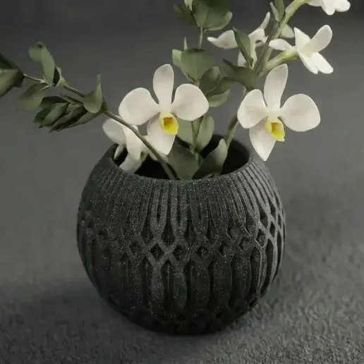 🪴 Hard Stardust – Sharp Geometric Decorative Pot・Free 3MF File for 3D ...