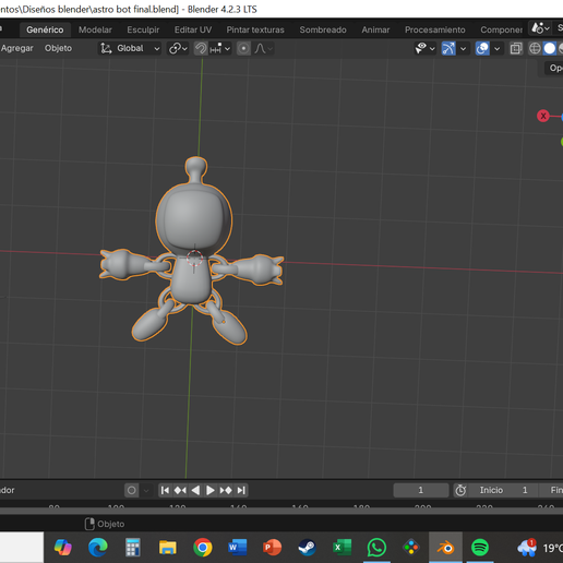 🤖 final astro bot・Free STL File for 3D printing・Cults