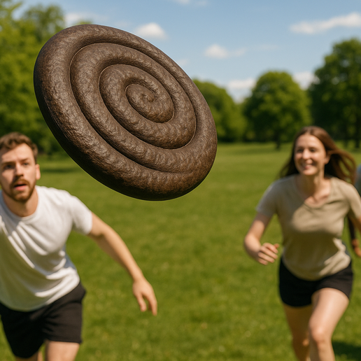 🧸 Frisbee poop・Free STL File for 3D printing・Cults