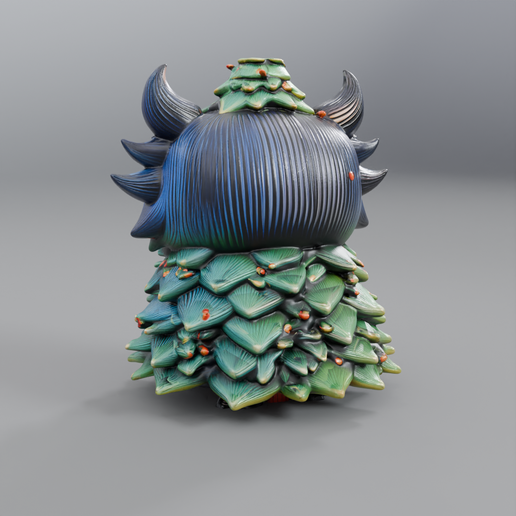 3D file christmas tree monster 🎄 ・Template to download and 3D print・Cults