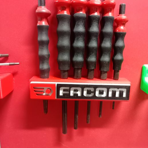 🧷 Facom pin and punch holder・ STL File for 3D printing・Cults
