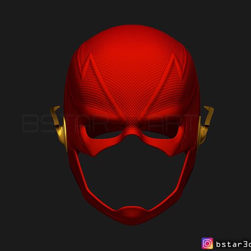 🪖 Flash Helmet Season 6・ STL File for ・Cults