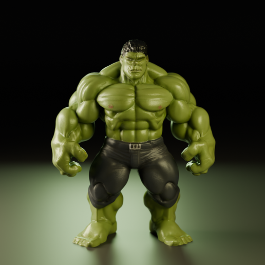 🦸 incredible Hulk・ 3D File for 3D printing・Cults