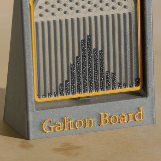 🧸 Galton Board・ STL File for 3D printing and CNC machining - Laser ...