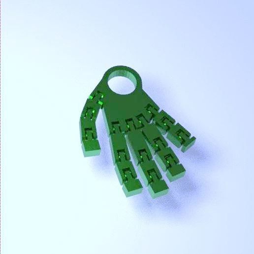 articulated robotic hand・ STL File for ・Cults