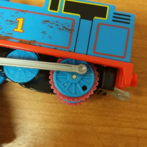 🛞 Trackmaster Thomas & friends tire for wheel・Free 3D File for ・Cults