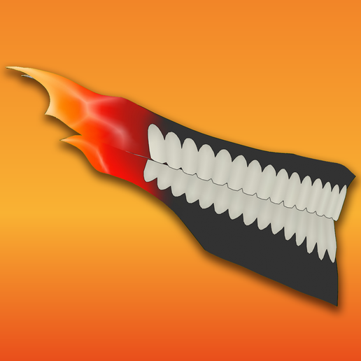 🎭 Okurun Mask - DanDaDan - Pepakura 3D Template・ 3D File for Papercraft ...