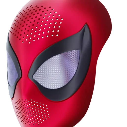 STL file MTV Spider-Man TNAS Faceshell 🦸‍♂️ ・3D print model to download・Cults