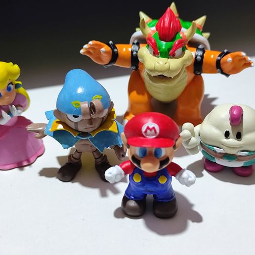 3D file Super Mario RPG (minis pack) 🐢 ・Model to download and 3D print ...