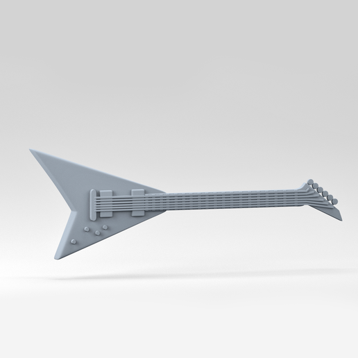 ⚡ Electric guitar STL model for 3D printing | Guitar 01・ STL File for ...