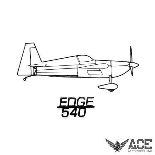 🎨 Wall Art- Edge 540・ STL File for 3D printing・Cults