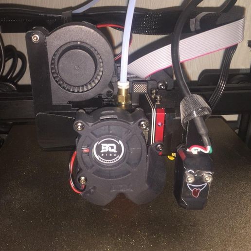 STL file biqu h2 5015 fan adapter 🔧 ・3D printing template to download・Cults