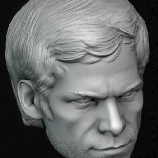 DEXTER MORGAN MAFEX HEAD 💉🩸 1/12 & 1/6 Dexter head Hot toys Marvel ...