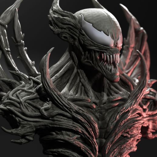 👤 Hellspawn Bust・ STL File for 3D printing・Cults