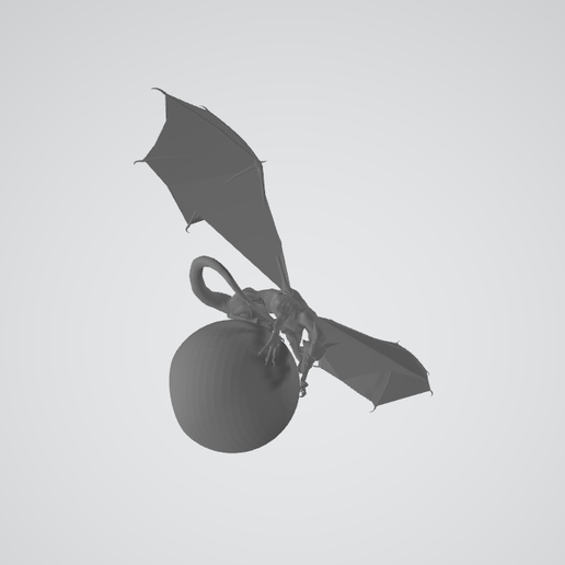 OBJ file Dragon 🐉 ・3D printer model to download・Cults