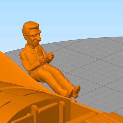 👽 supercar Mike Mercury gerry anderson 3D・ STL File for ・Cults
