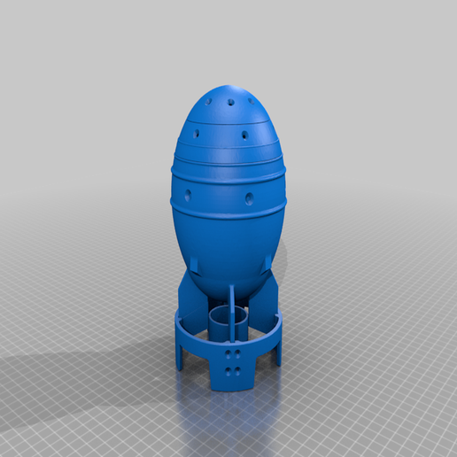 🎲 Fallout 4 Mini Nuke - Fixed・Free STL File for ・Cults