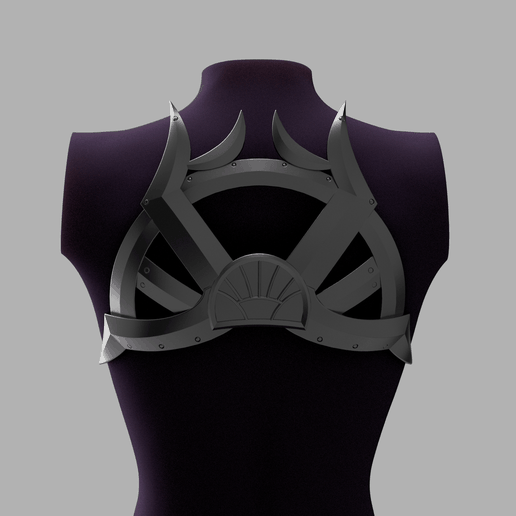 🎮 Shadowheart's Breastplate and Backplate・ 3D File for 3D printing・Cults