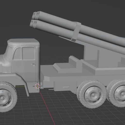 🎲 Kaesong 240mm MLRS・ STL File for 3D printing・Cults
