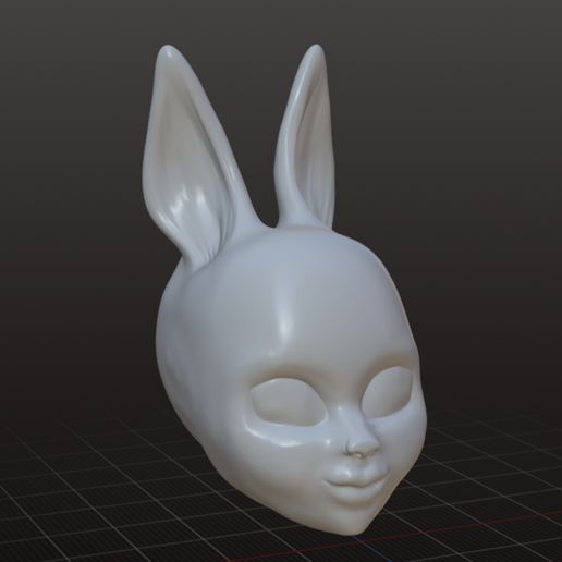 🐇 MH Custom Head - Bunny (Improved)・ STL File for 3D printing・Cults