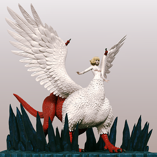 3D file Delicious in Dungeon Falin 👾 ・3D printable model to download・Cults