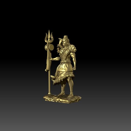 STL file Lord Shiva 3d model for 3d printing 🗿 ・3D printing model to ...
