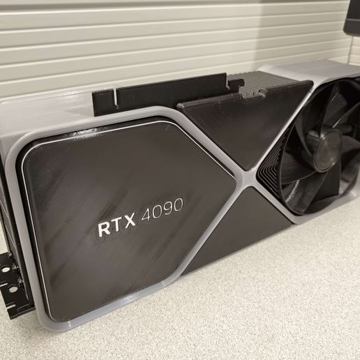 🖥️ NVIDIA RTX 4090 & 4080 FOUNDERS EDITION FULLY 3D PRINTABLE 1:1 SCALE WITH SPINNING FANS・ STL ...