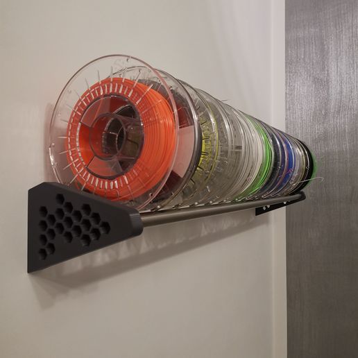 🪢 THE SNAPRACK - Filament wall holder - filament rack - wall holder ...