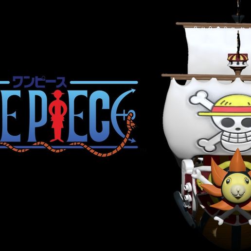 🆓 Thousand Sunny One Piece・ STL File for 3D printing・Cults