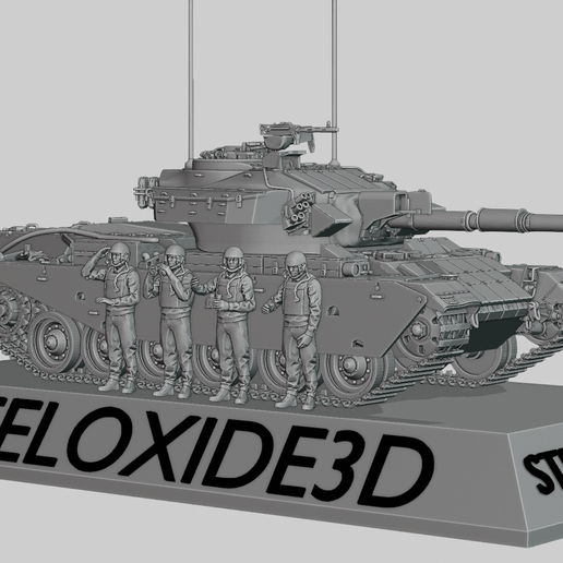 STL file Strv 104 105 🦸 ・3D printable model to download・Cults