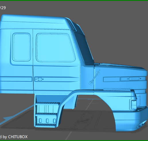 🔝 scania 113 top line beaked・ STL File for 3D printing・Cults