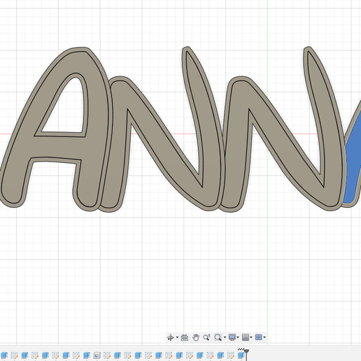 anna name drawing