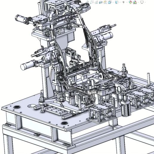 🚗 Automotive Car Seat Welding Fixture for Precision Assembly・ 3D File ...
