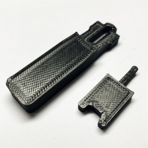 STL file WE Airsoft G39 G36 GBBR GBB Charging Handle Magazine Mag Catch ...